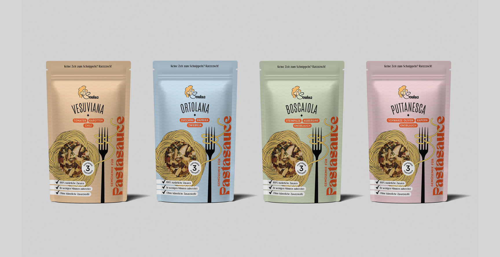 Leckere Gemüse-Mixe von Soulsa - simple, tasty, 100% natural! – SOULSA