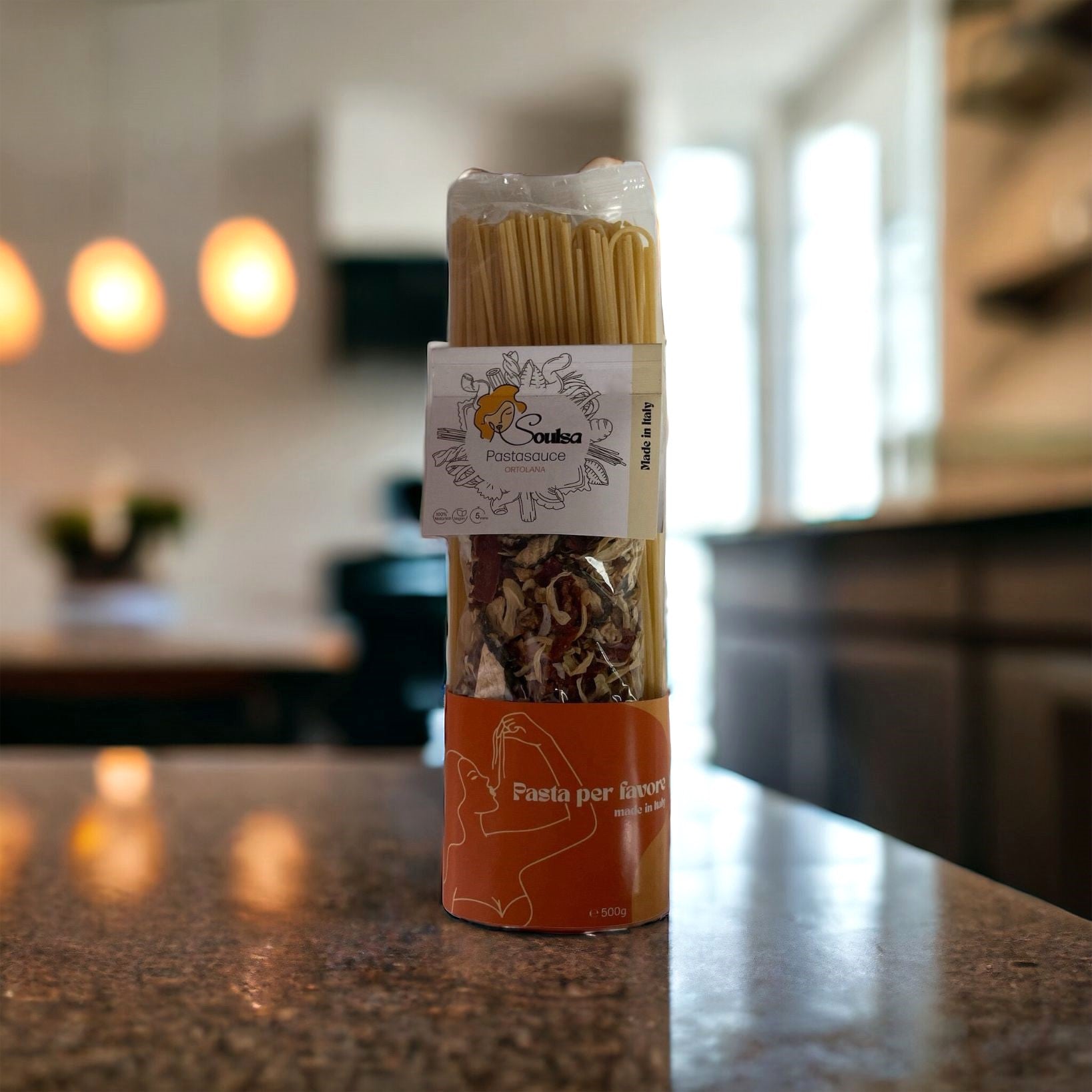 Spaghetti-Set mit Pastasauce 'ORTOLANA' – SOULSA